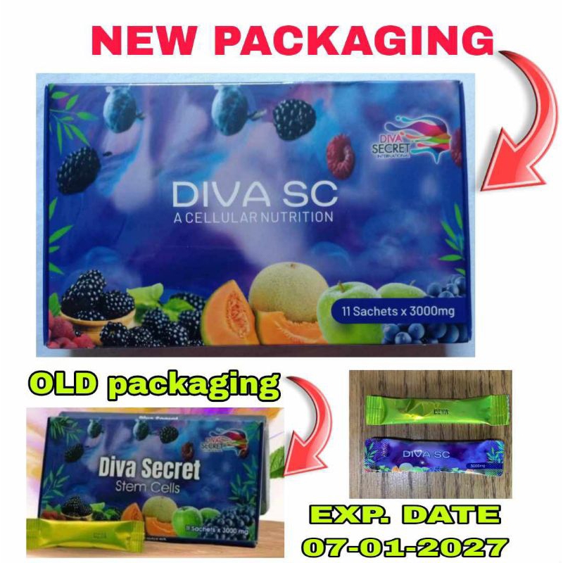 Diva Secret stemcells 11 sachet per box | Shopee Philippines