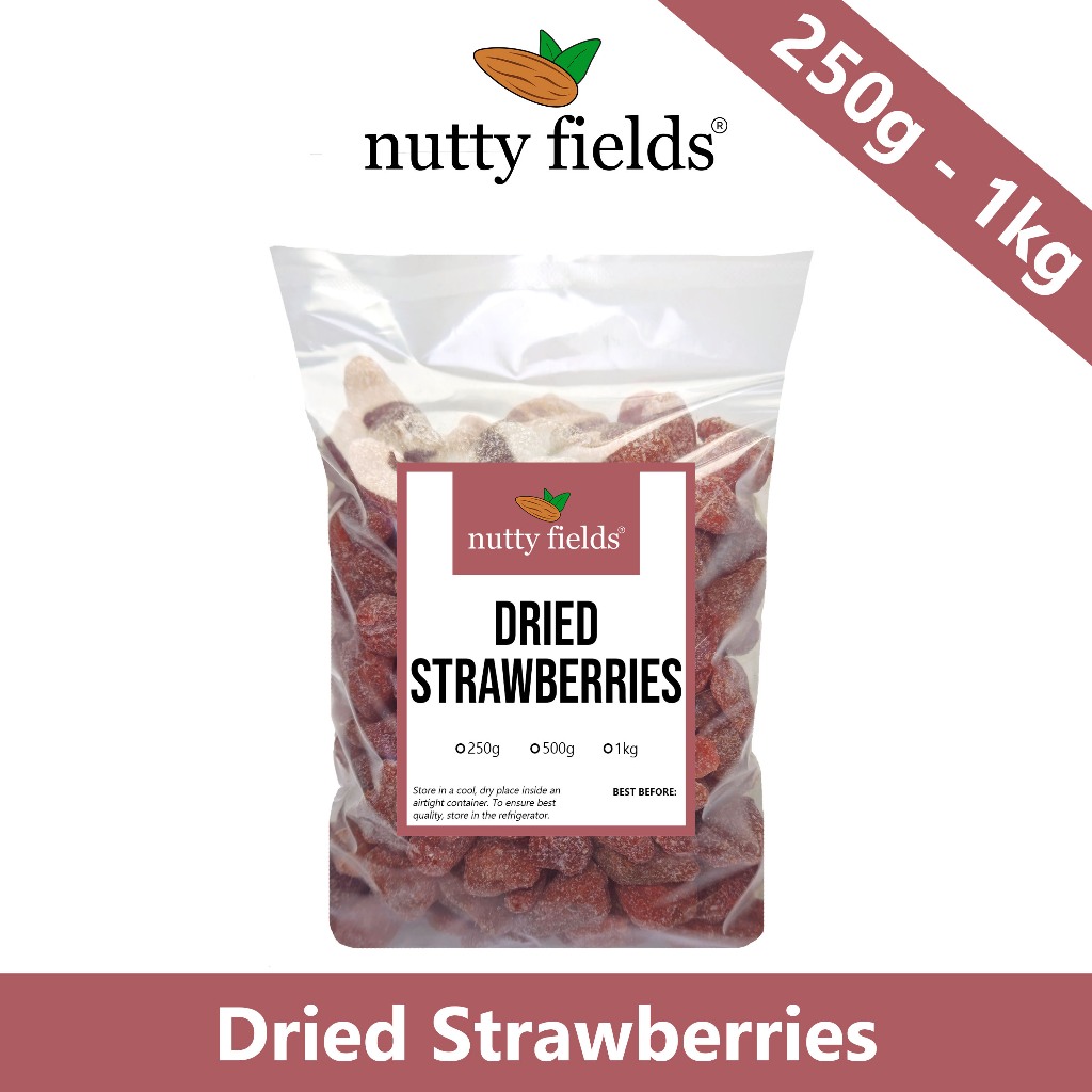 Dried Strawberries (250g - 1kg) by Nutty Fields | Shopee Philippines