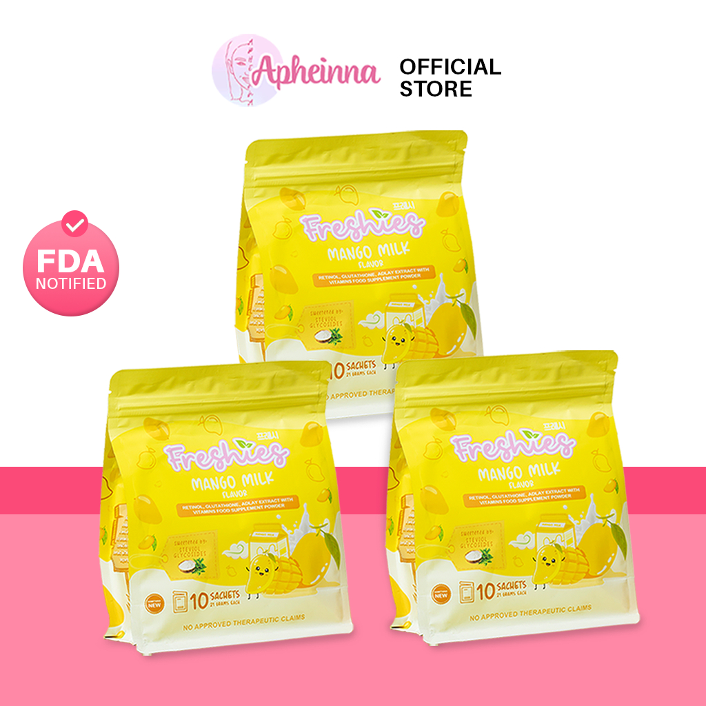 Freshies Mango Collagen Trio (3 pouches) | Shopee Philippines