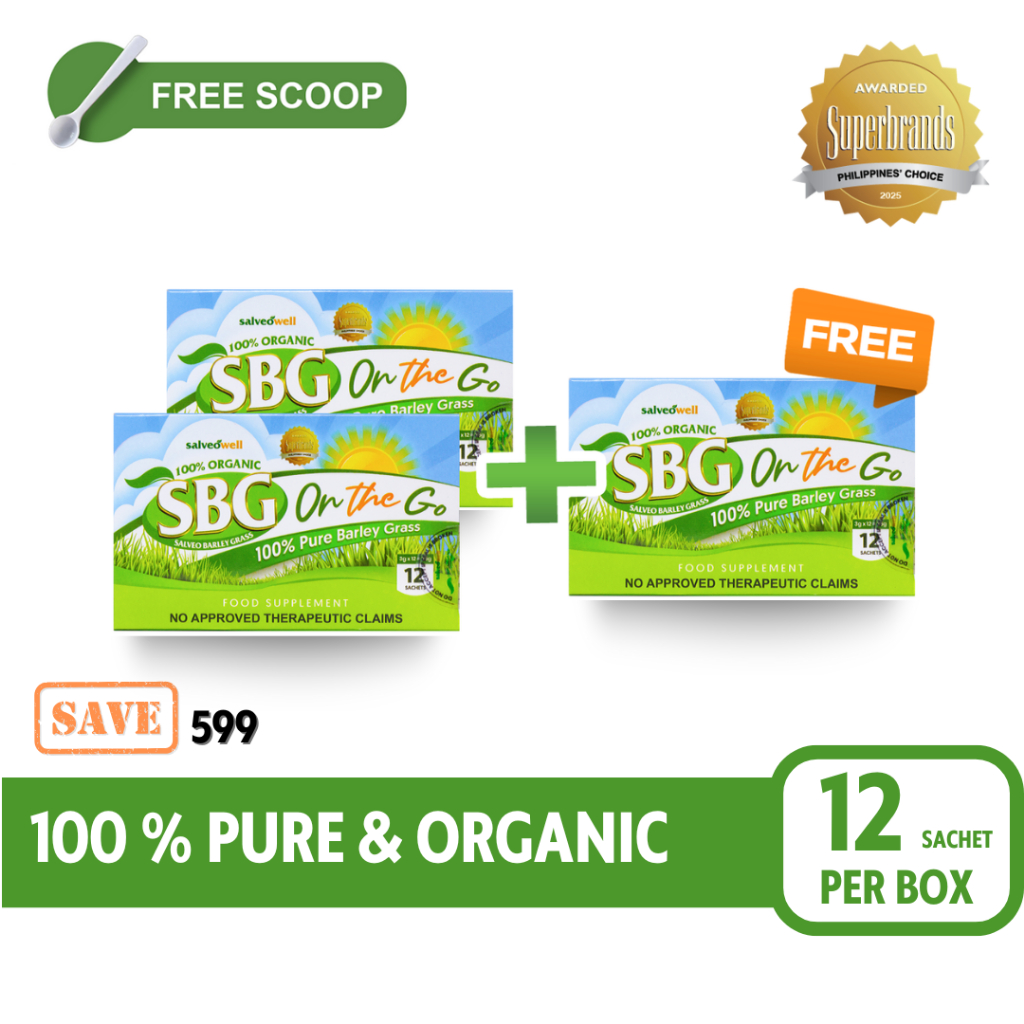 2PLUS1 SBG Powder On The Go | 12 Sachets | 3grams per sachet | Shopee ...