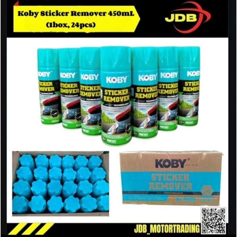 Koby Sticker Remover 450mL (1box, 24pcs) | Shopee Philippines
