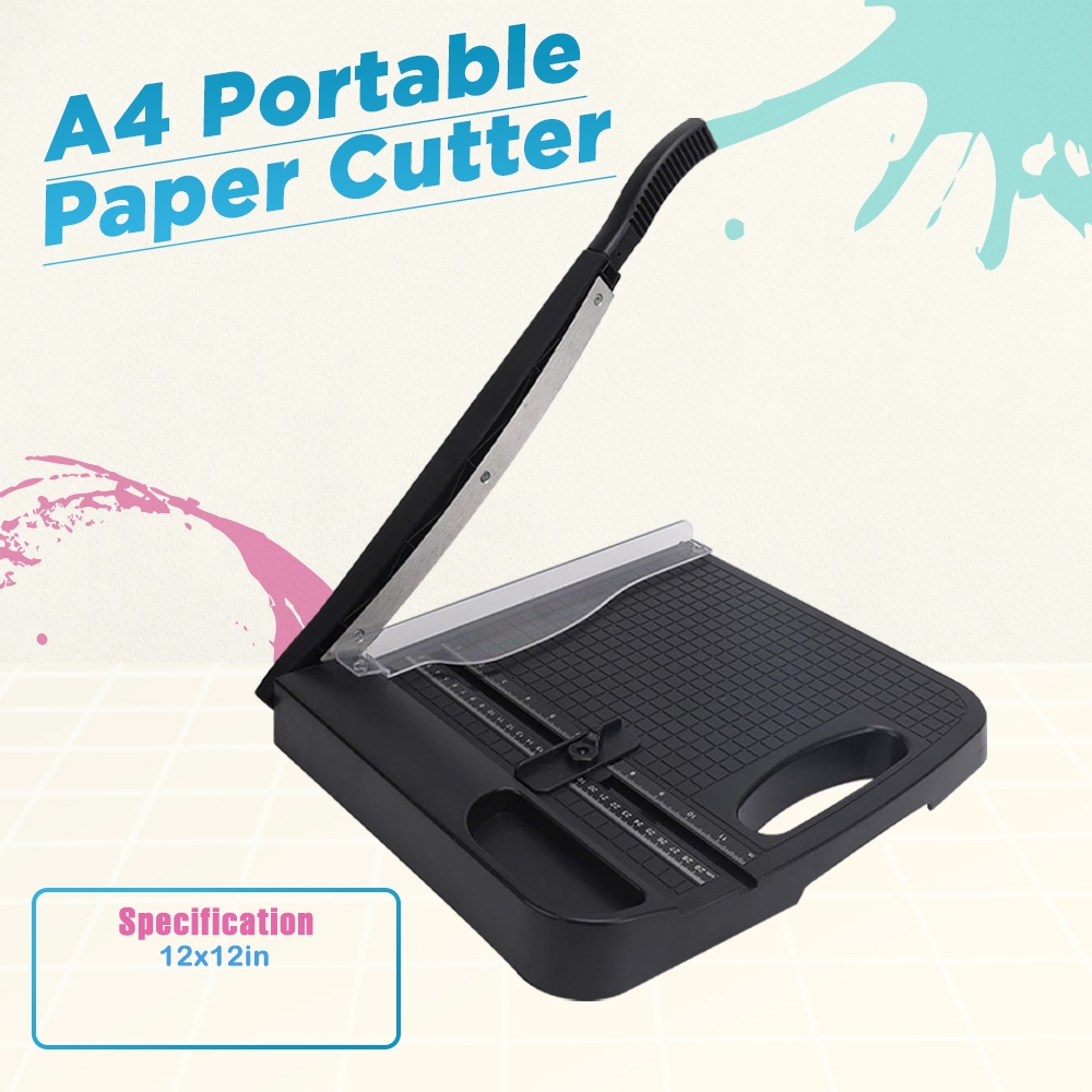 A4 Size Black Portable Paper Cutter Scrapbooking Cutting Tool Hand ...