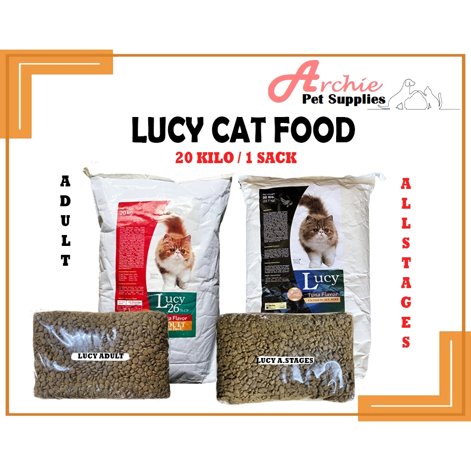 LUCY CAT FOOD | 1kg (REPACKED) | Shopee Philippines