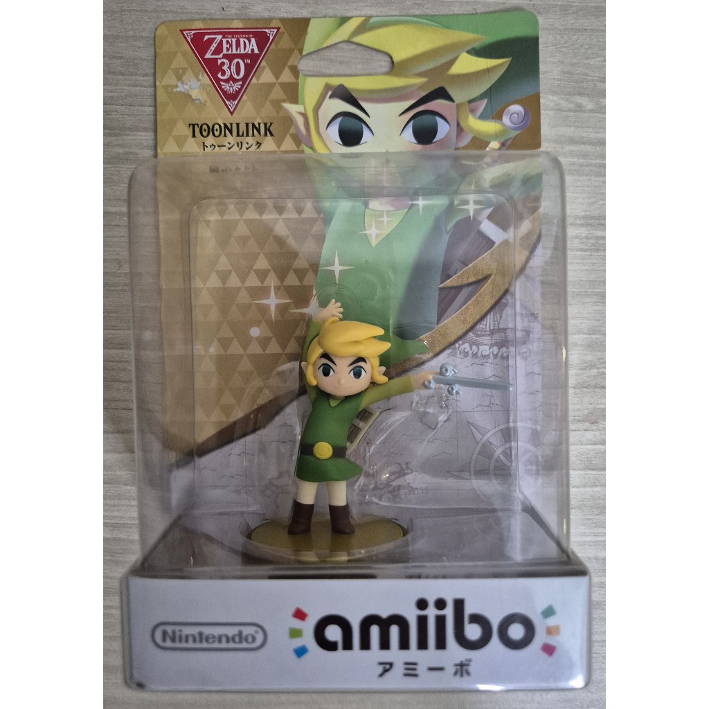 Nintendo Amiibo The Legend of Zelda Wind Waker 30th Anniversary Toon ...