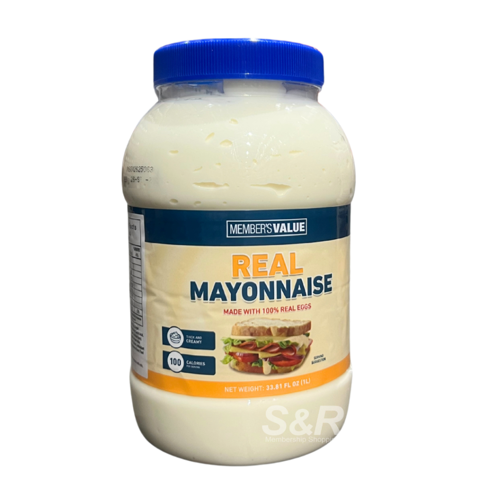 Member’s Value Real Mayonnaise 1L | Shopee Philippines