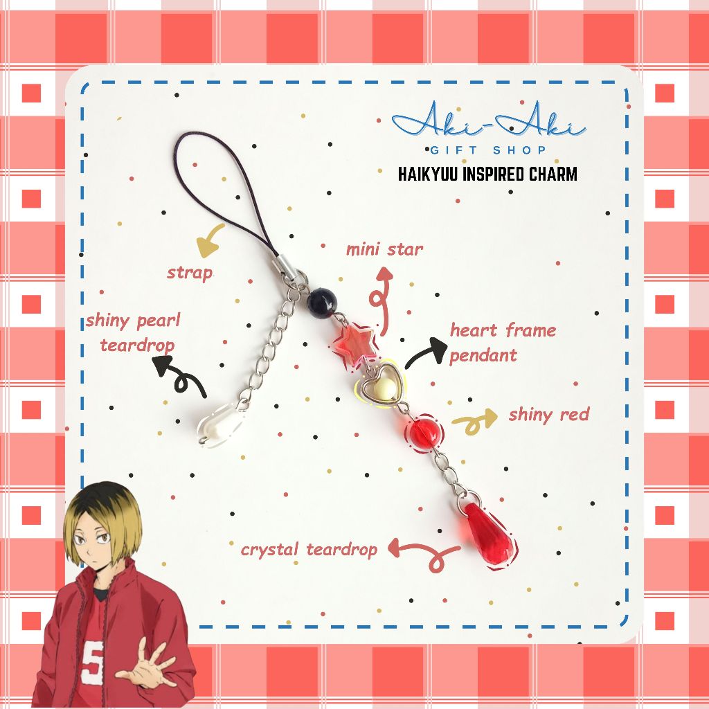 HAIKYUU Keychain made by Aki-Aki Gift Shop | Shopee Philippines