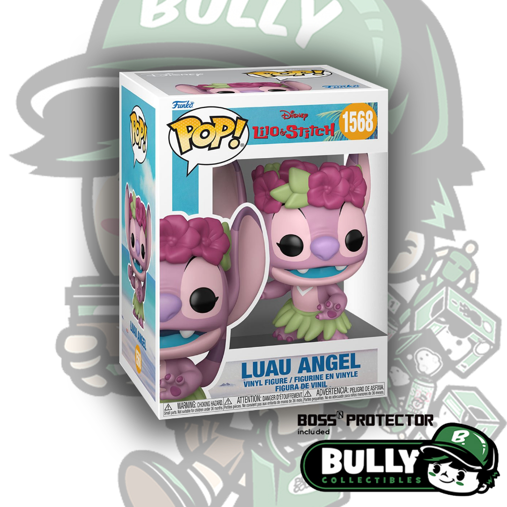 Funko POP! Disney: Lilo & Stitch - Luau Angel 1568 With Boss Protector ...