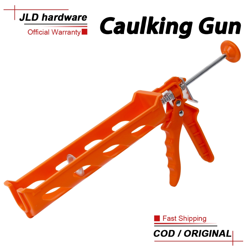 JLD Dripless Caulking Gun 15:1 Thrust Ratio Glue Injection Gun Silicone ...
