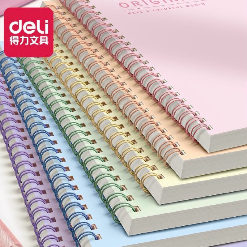 TBM 60 Sheets A5/B5 Pastel Color Coil Spiral Notebook | Shopee Philippines