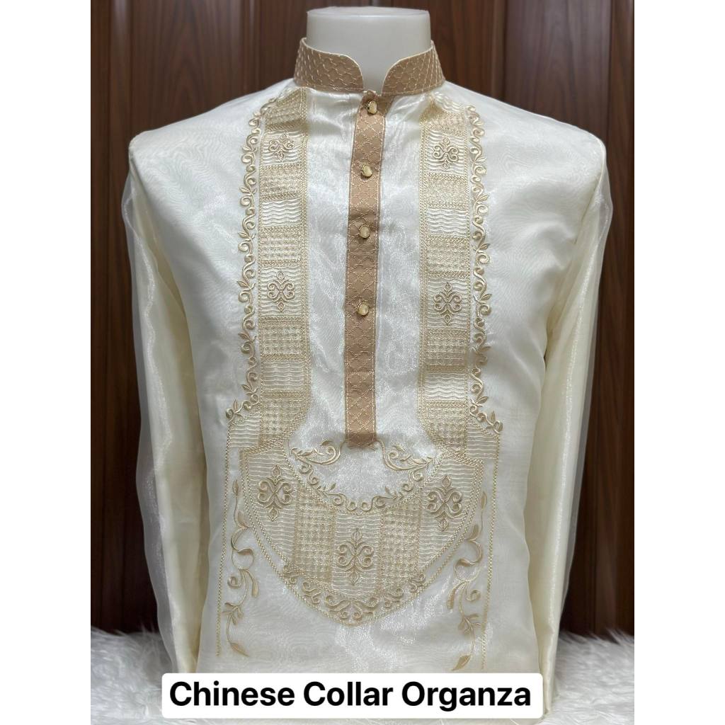 Barong Tagalog Special Chinese Collar | Shopee Philippines