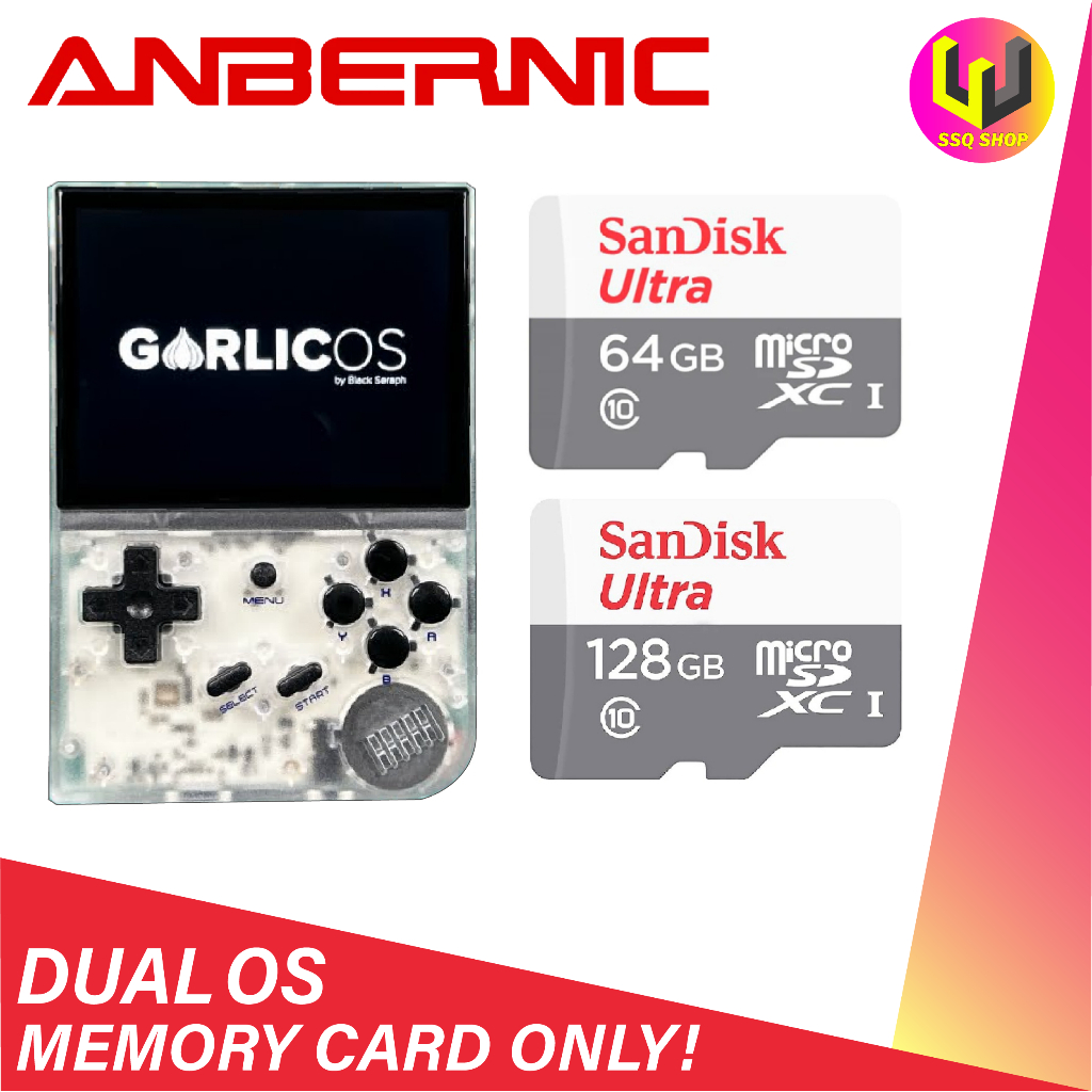 GARLIC OS MEMORY CARD FOR ANBERNIC RG35XX | Shopee Philippines