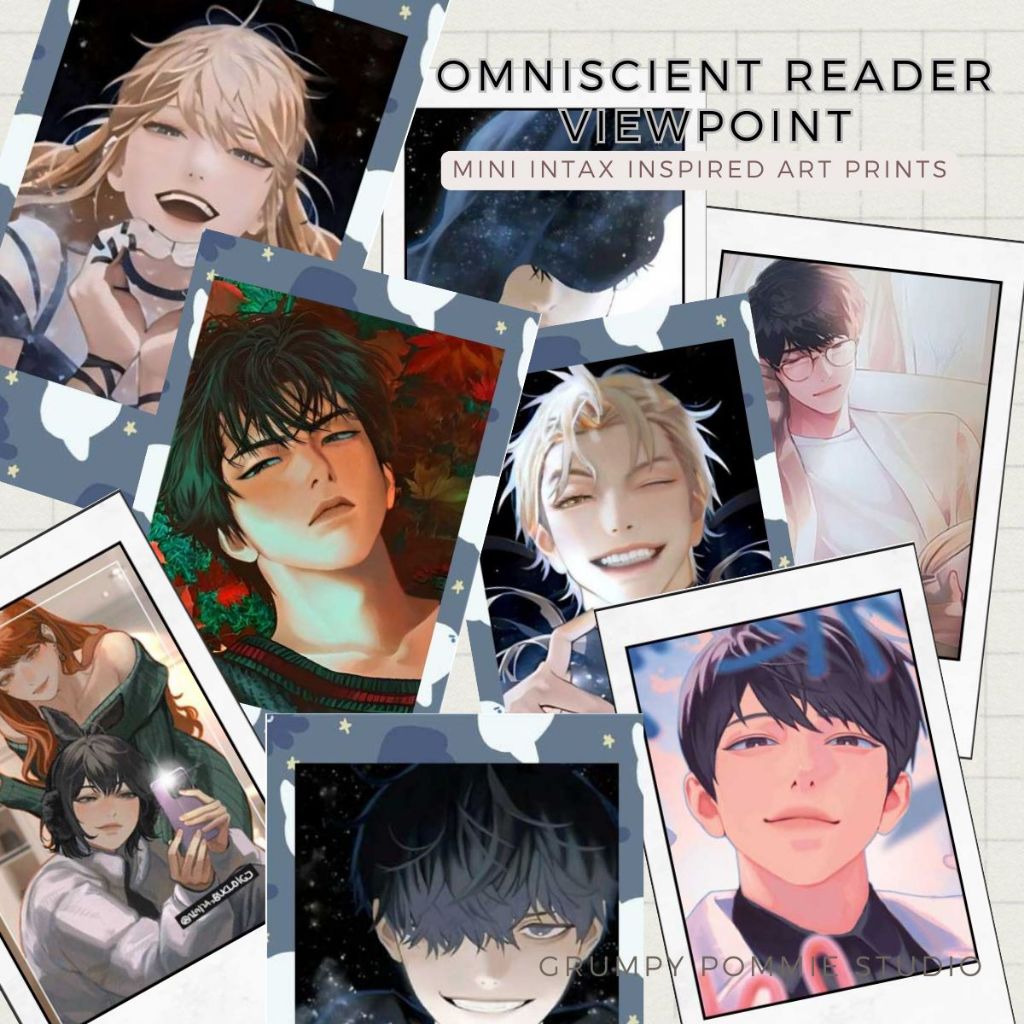 Omniscient Reader Viewpoint Mini Intax Inspired Art prints - Webtoon ...