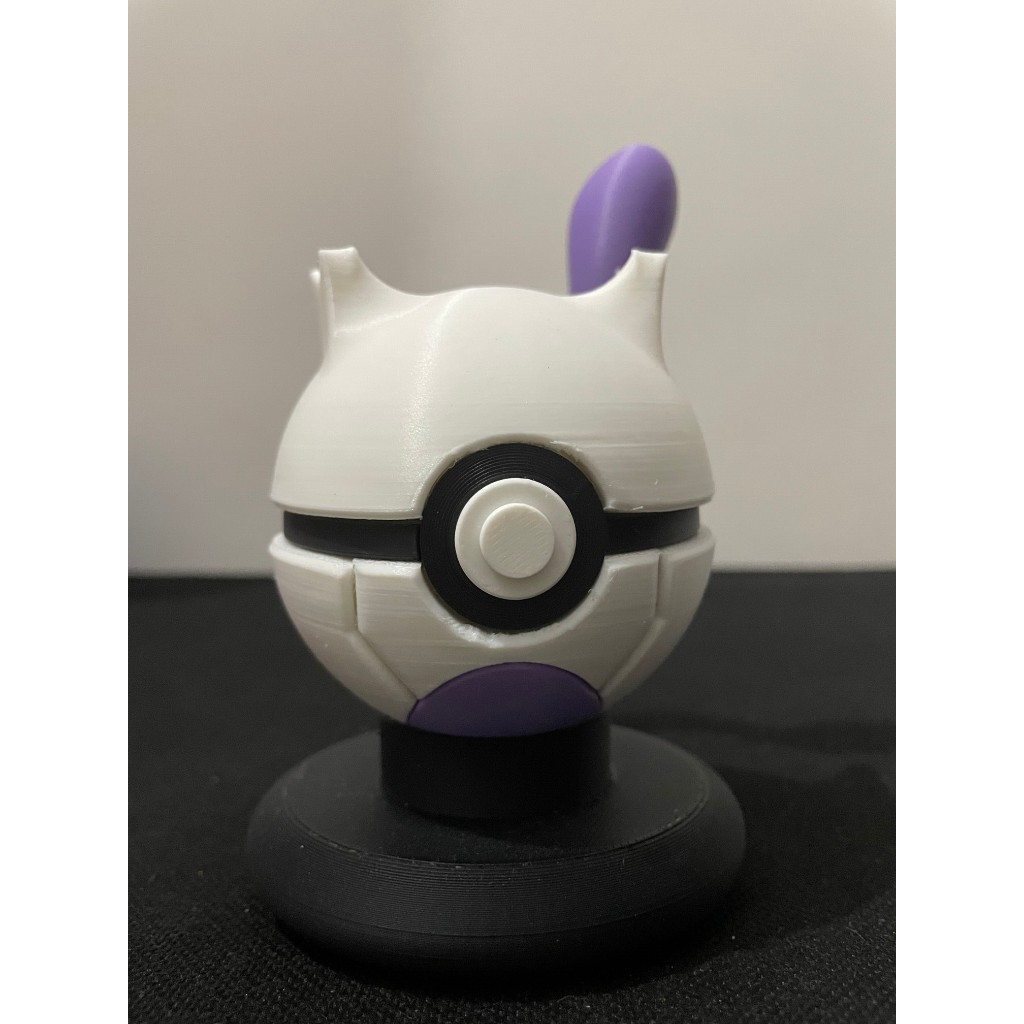 Mewtwo Pokeball Mewtwoball Mewtwo Ball Pokémon Cute Mewtwo Ball ...