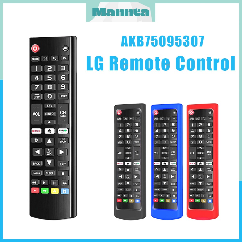 AKB75095307 TV Remote Control for LG TV AKB75375604 Silicone Case LG TV ...
