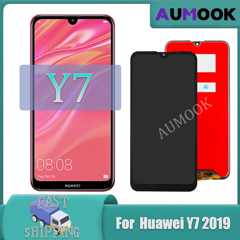 For Huawei Y7 2019 Y7 Prime 2019 LCD Touch Screen Display Digitizer ...
