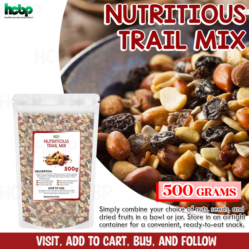 Nutritious Trail Mix 500g | Shopee Philippines