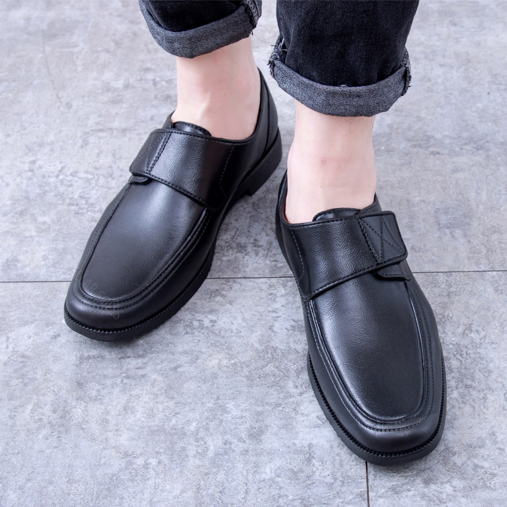 Fantas Formal Black Shoes for Men Korean Fashion Black Student Shoes ...