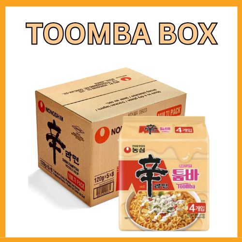 Nongshim Shin Ramyun Toomba Spicy Flavor 32 pcs 1 Box Original | Shopee ...