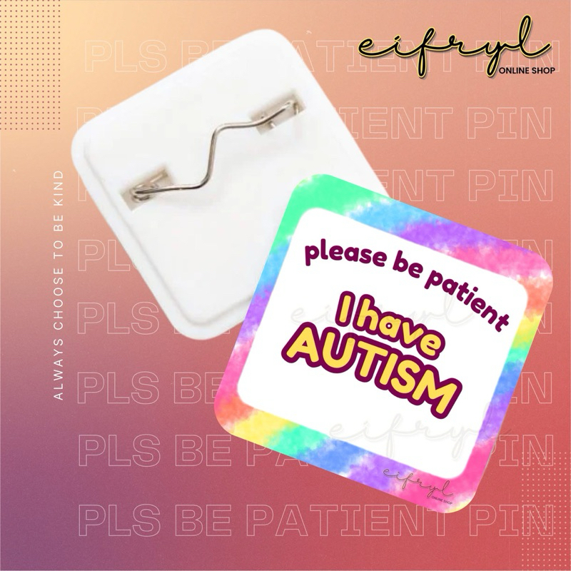 PWD “please be patient” Pins for public understanding | Shopee Philippines