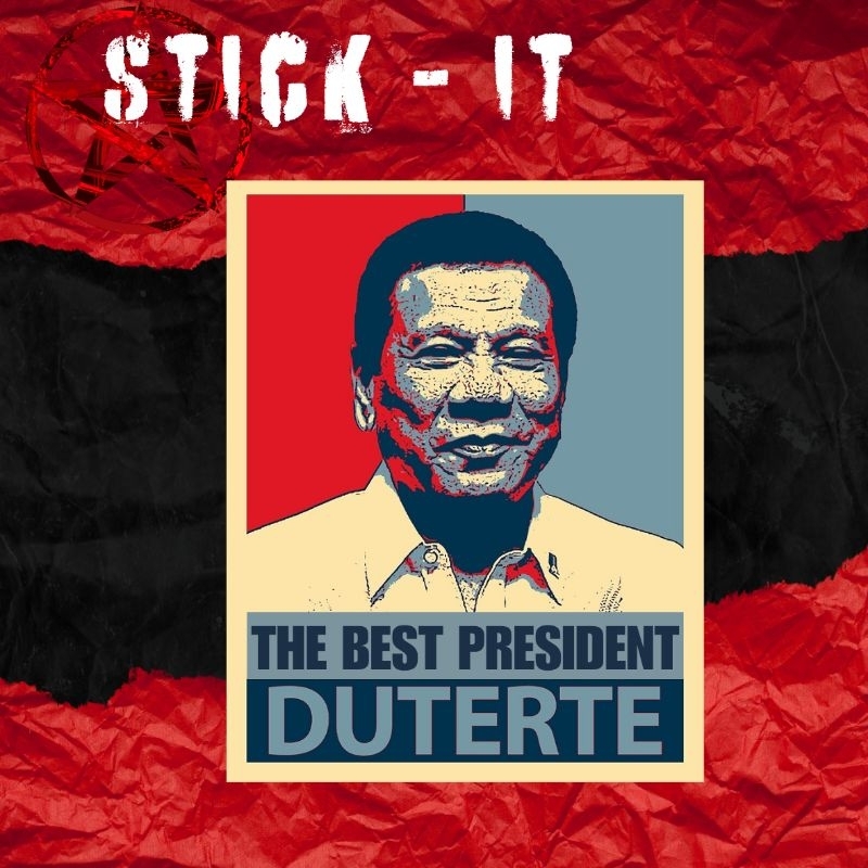 The best president | vinyl sticker waterproof | Shopee Philippines