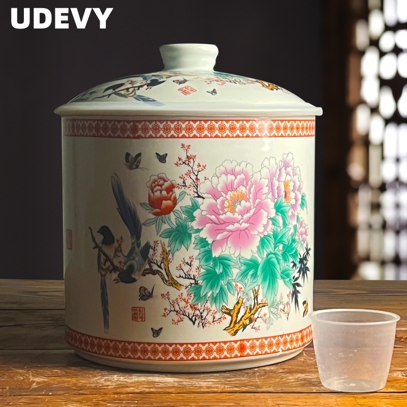 Ceramic Rice Dispenser Storage Rice Container BOX 2.5kg/5kg/7.5klios ...