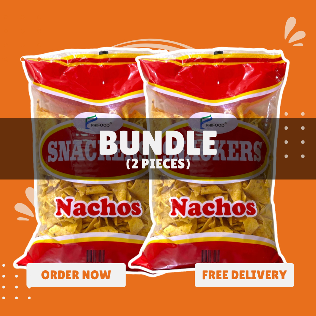 BUNDLE! SNACKERS NACHOS PLAIN (500 GRAMS) | Shopee Philippines