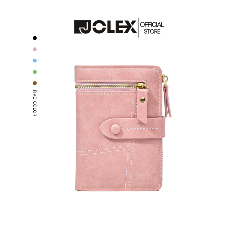 JOLEX Fashion Korean Style Wallet for Women's Short Wallet Multi-card ...