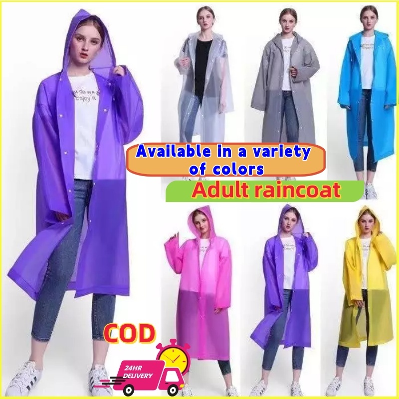 COD 2025NEWUnisex Adult Raincoat for Outdoor Heavy Duty Rain Adult ...