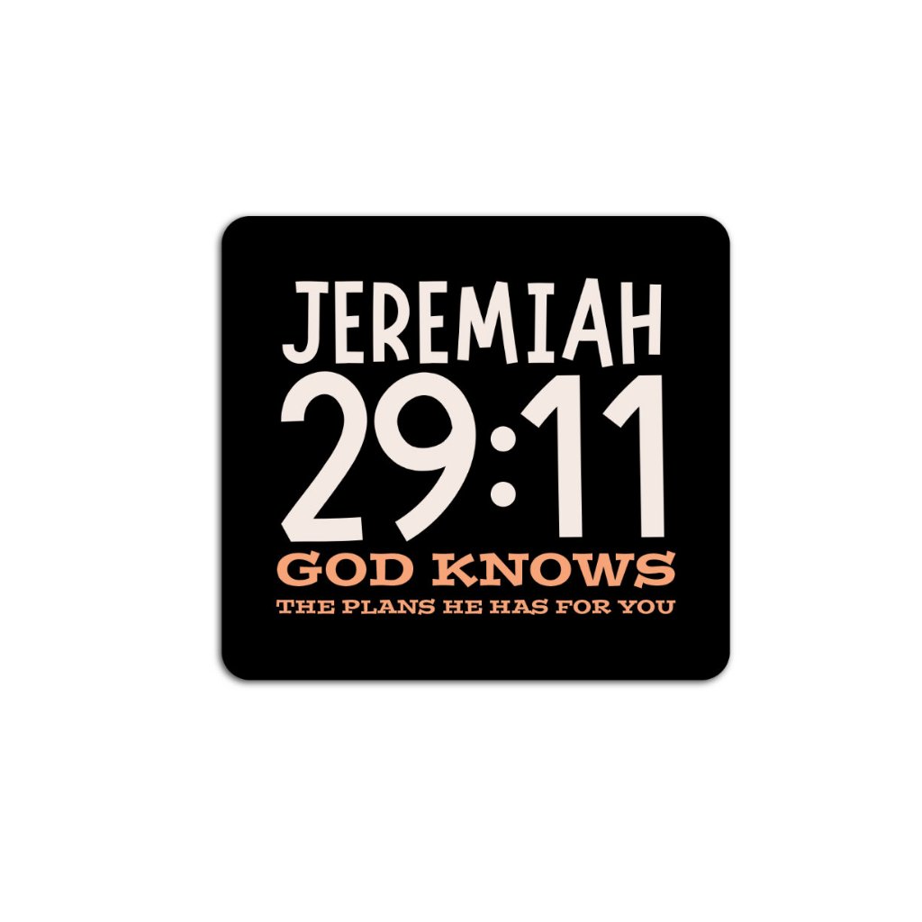 Jeremiah 29:11 Bible Verse Waterproof Sticker for Tumbler, Laptop ...