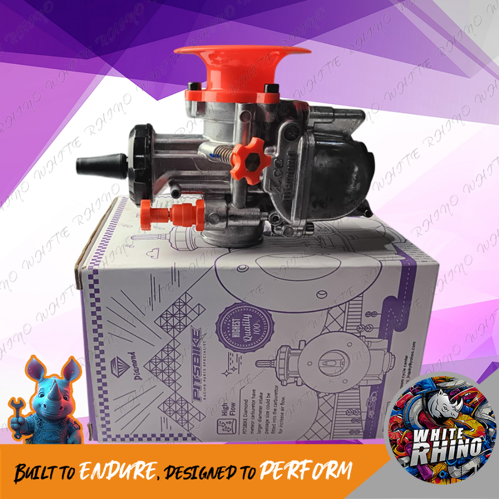 PITSBIKE DIAMOND 28MM and 30MM (RACE CARBURATOR) FLAT |HIGH RPM AND ...