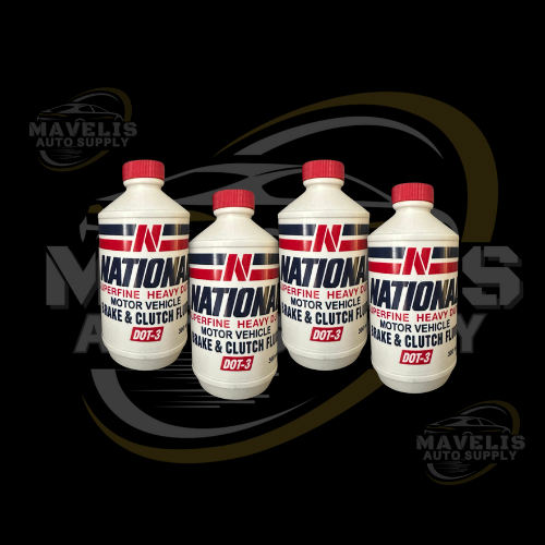 National Brake & Clutch Fluid DOT-3 300ML, 900ML | Shopee Philippines