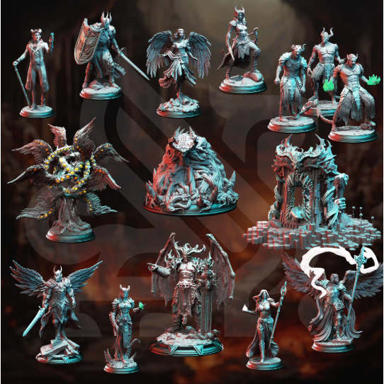 Beyond Heaven and Hell by DM Stash miniatures DND tabletop minis ...