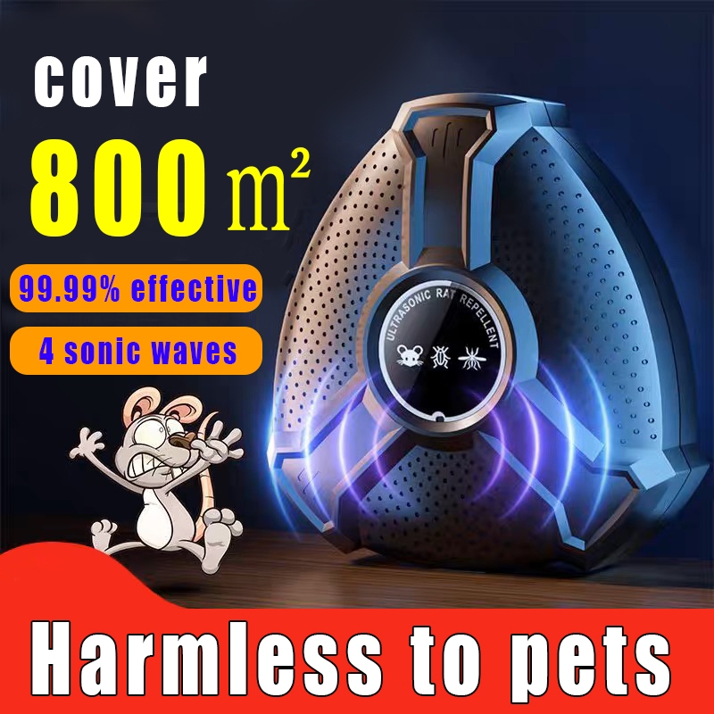【Stronger 4 sonic waves】rat repellent ultrasonic rat radiation mouse ...