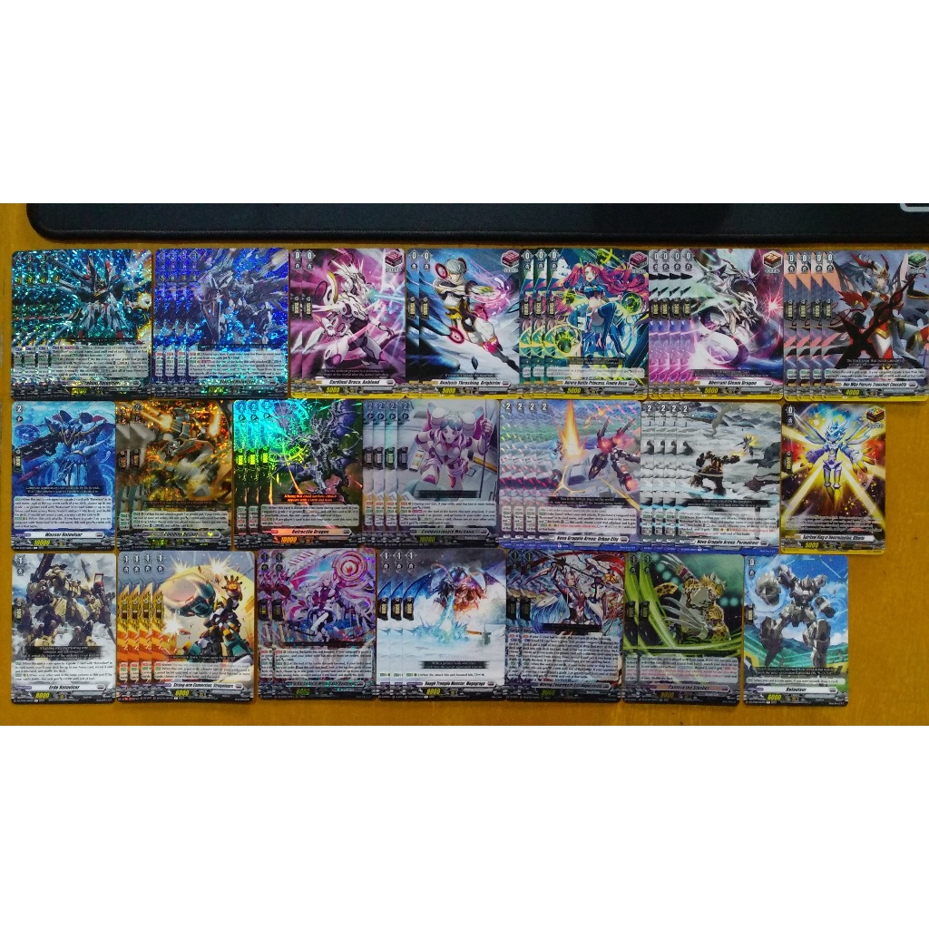 CFV Glanzel Rotovisor D-Standard Deck Brandt Gate Cardfight Vanguard ENG DZ-BT05 | Shopee ...