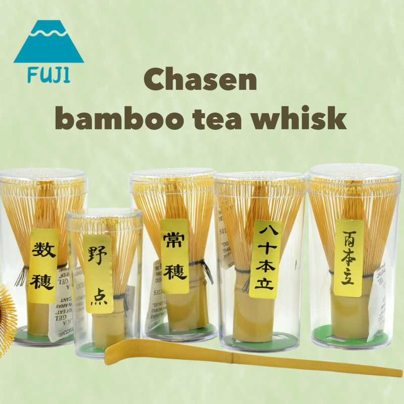 Traditional Japanese Tea Ceremony Tools Set - Bamboo Chasen, Chashaku ...