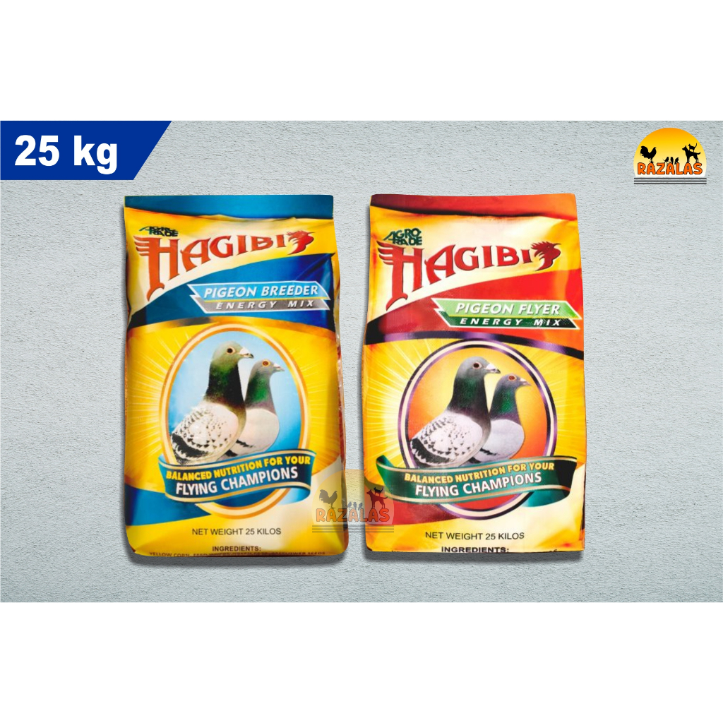 HAGIBIS PIGEON FLYER BREEDER ENERGY MIX 25kg | Shopee Philippines