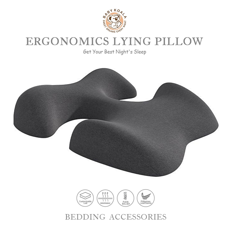 Body Support Pillow Memory Foam Massage Pillow Head pillow T-Shaped ...