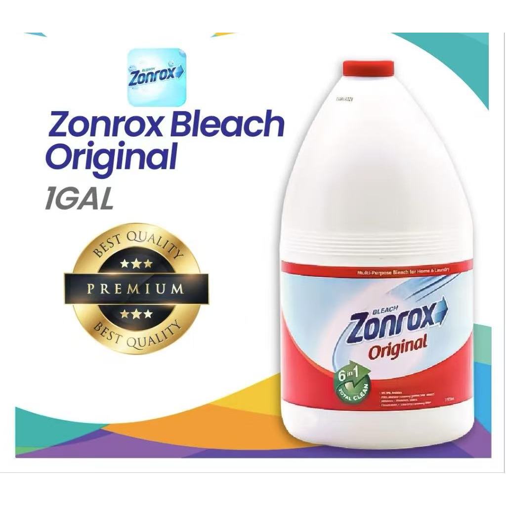 ZONROX Original and Colorsafe 3600ml | Shopee Philippines