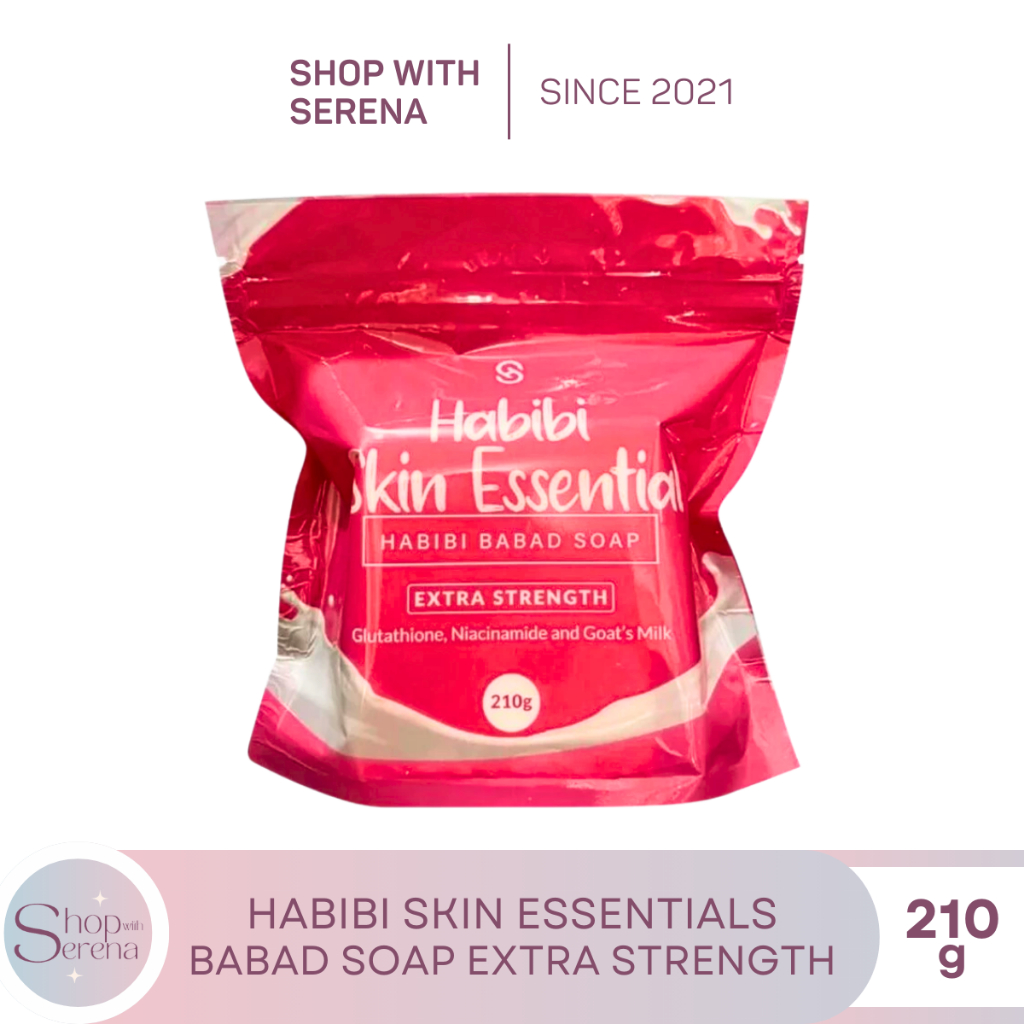 Habibi Skin Essentials Babad Soap 210g with Glutathione, Niacinamide ...