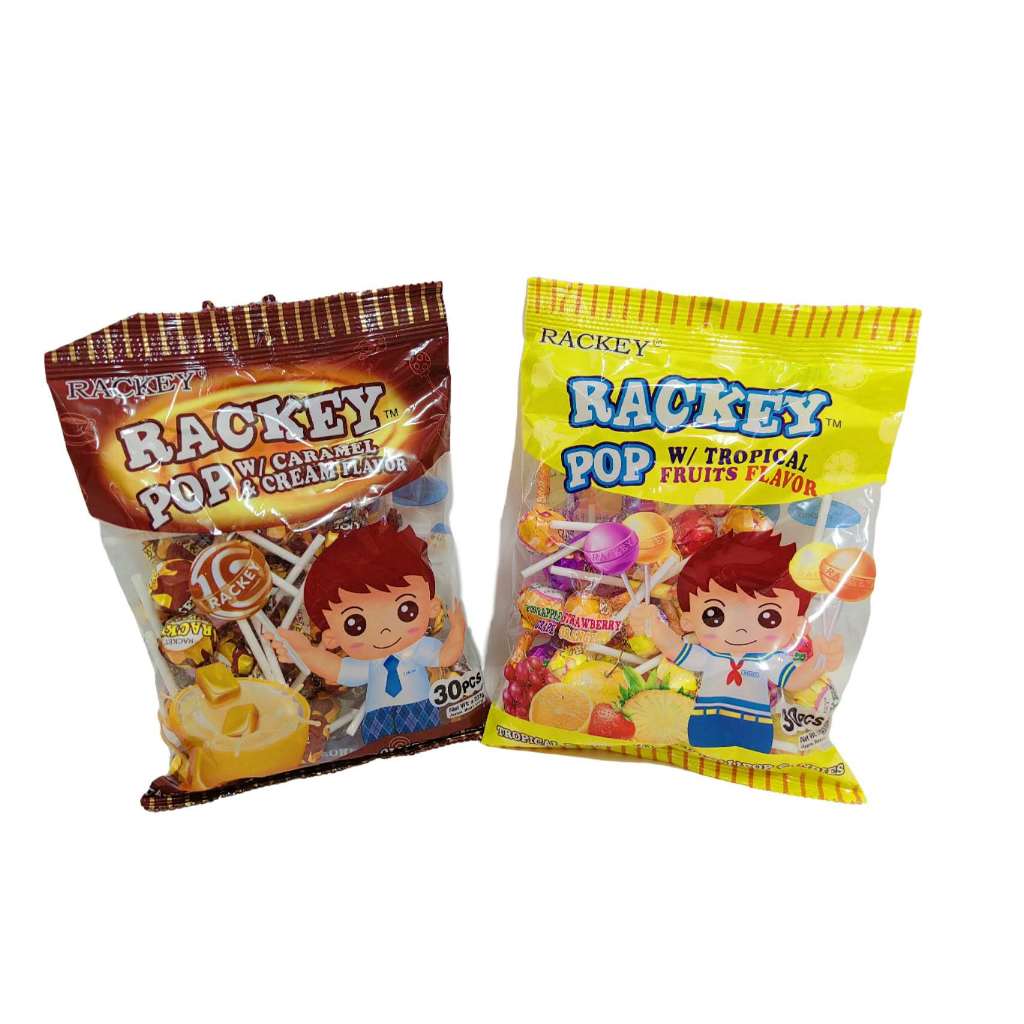 30pcs Lollipop RACKEY Lollipop Candy SUGAR CRASH | Shopee Philippines