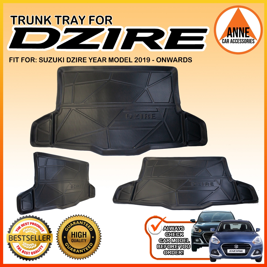 Suzuki Dzire 2019 2020 2021 2022 2023 2024 2025 Trunk Tray / Cargo ...