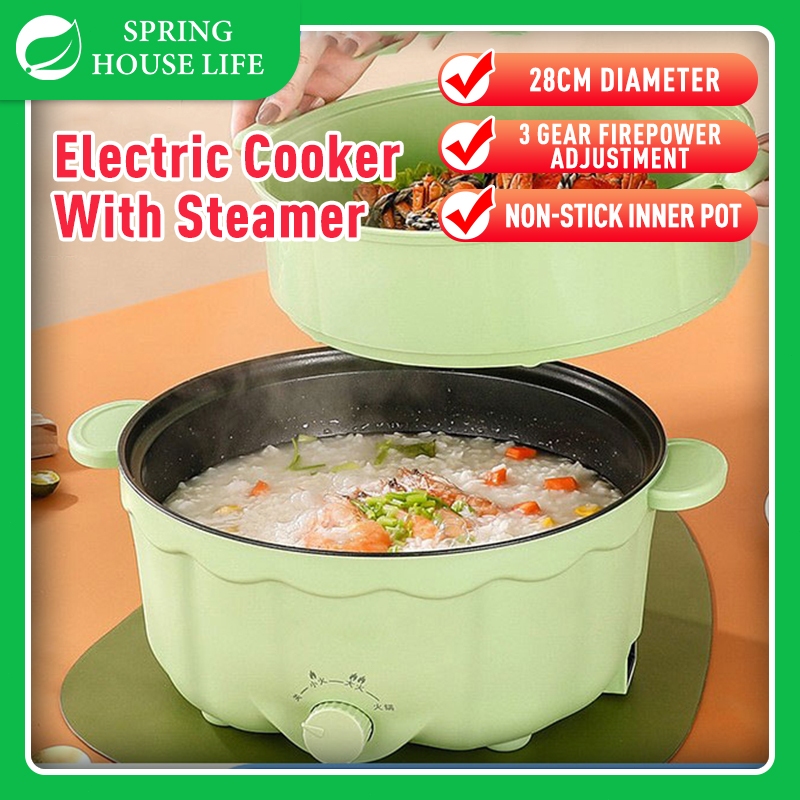 Multifunctional 5L Electric Cooker With Steamer Multicooker 1000W ...
