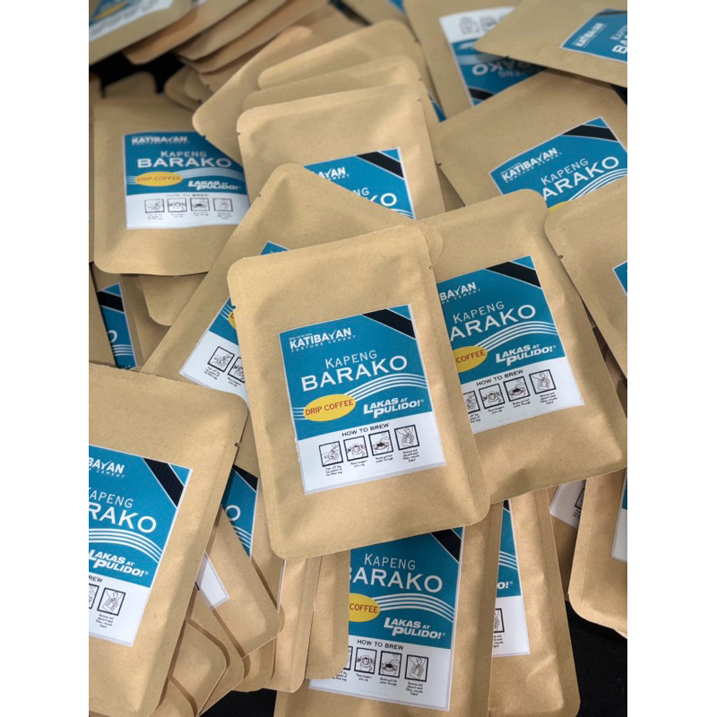 Premium Ground Barako Beans in Dripbag 10g Souvenir & Party Giveaway ...