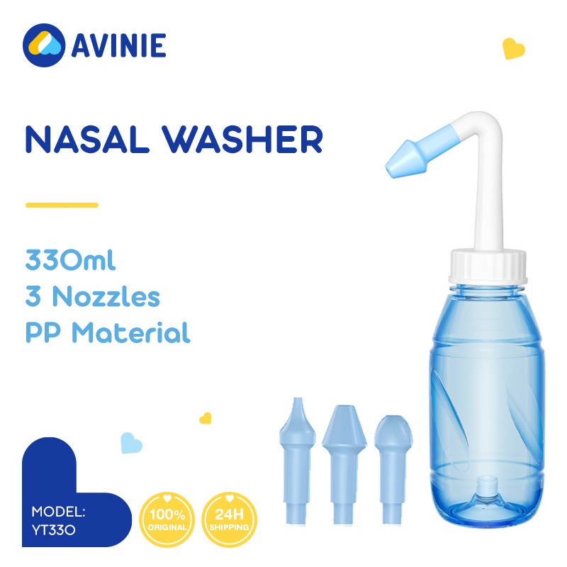 AVINIE Nasal Wash Neti Pot Sinus Cleanser Contains 10 Sachets of ...