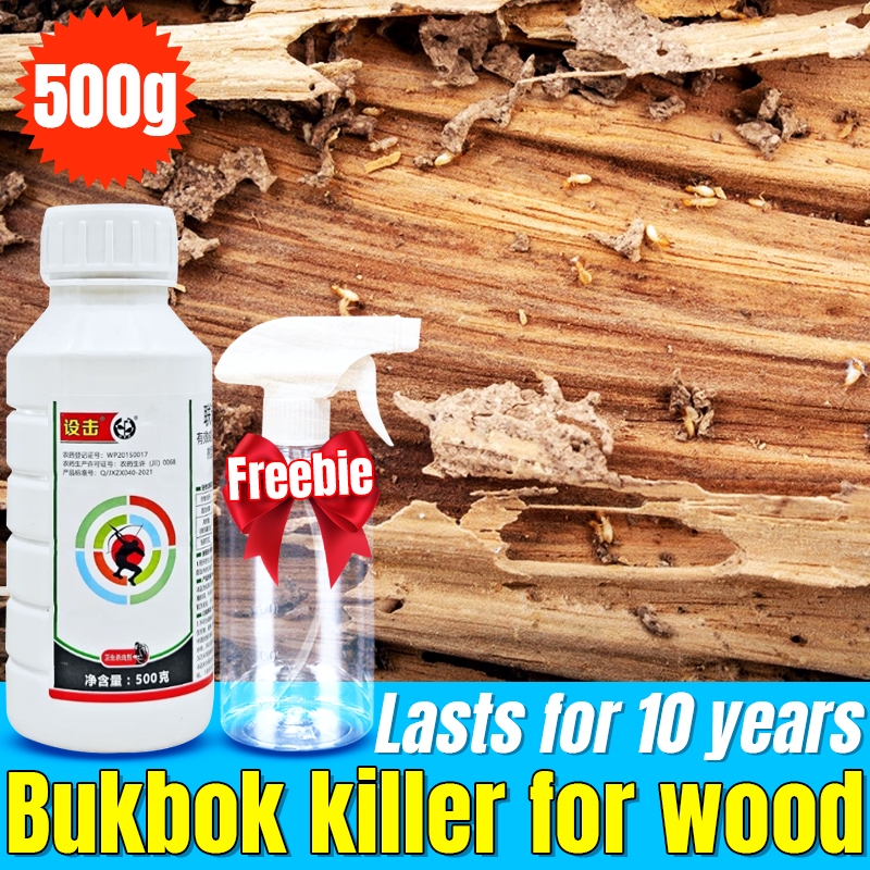 Free spray bottle bukbok killer for wood 500G | Shopee Philippines
