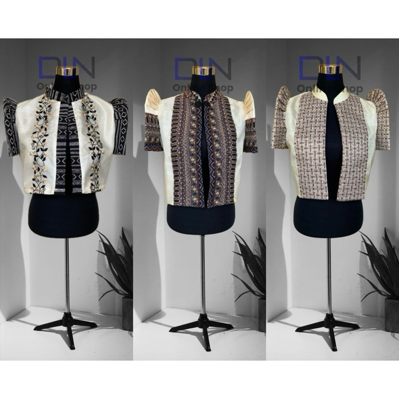 Modern Bolero| Ethnic Inspired|Filipiniana | Shopee Philippines