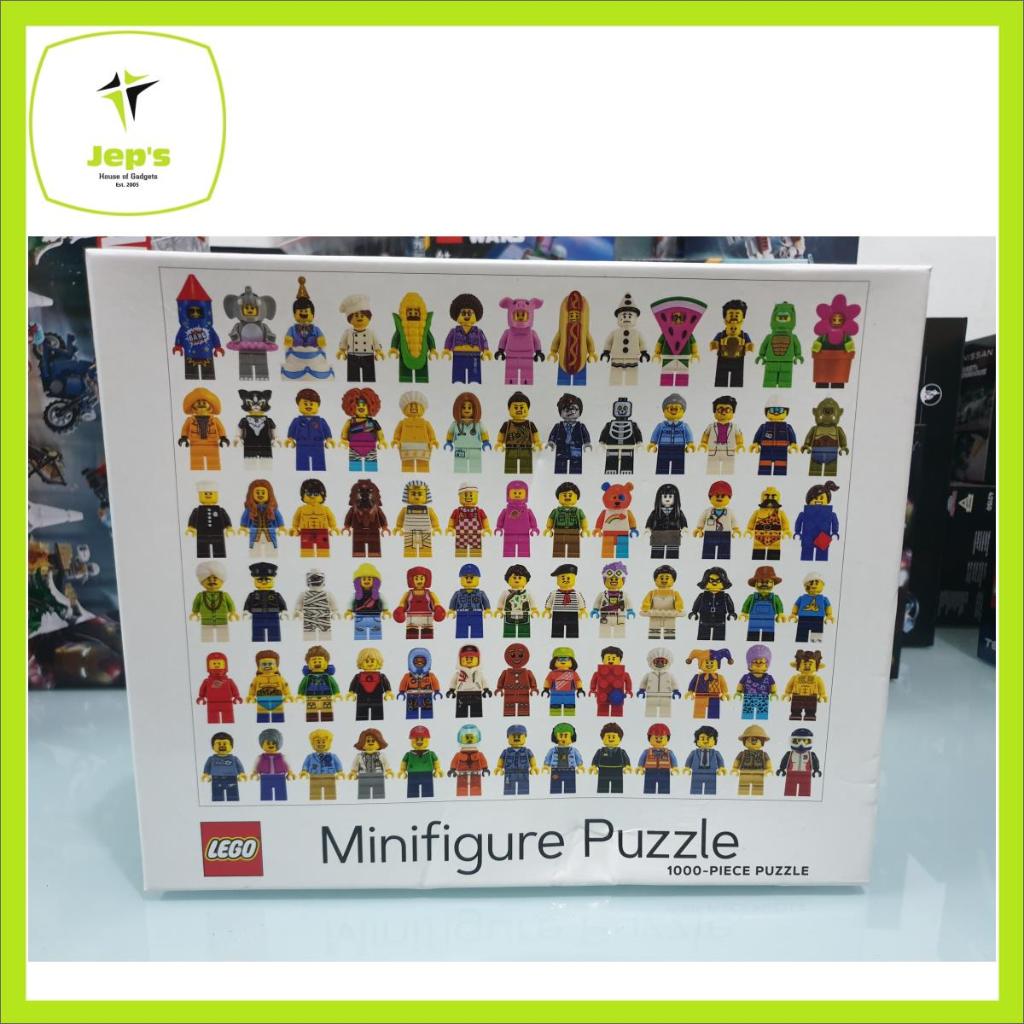 Lego Minifigure Jigsaw Puzzle 1000 Piece | Shopee Philippines