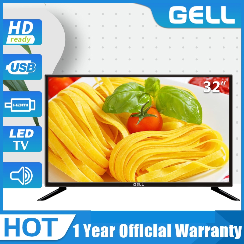 GELL 32 Inch LED TV Flat Screen 32 Inch Promo Smart TV Ultra-Slim Television | Shopee Philippines
