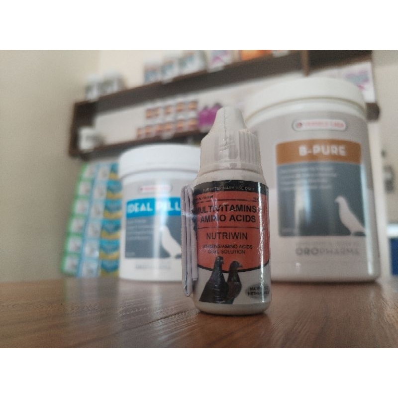 Nutriwin multivitamins+Amino acid for Racing pigeon (KAMPEON) | Shopee ...