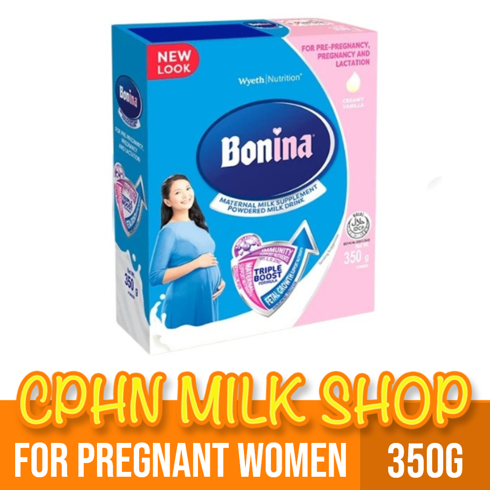 Wyeth BONINA Maternal Milk Vanilla 350g | Shopee Philippines